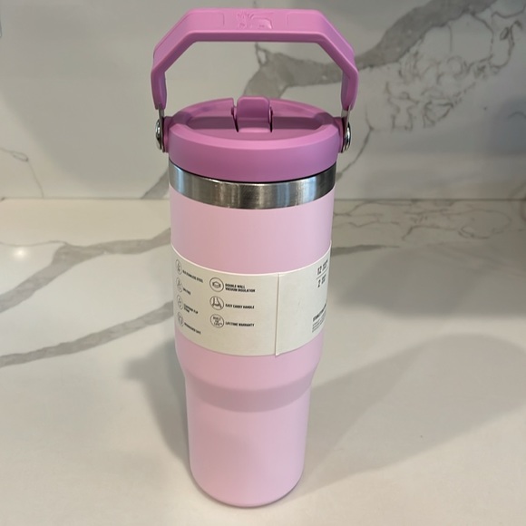 Stanley | Dining | Stanley Tulle Pinkpurple 3 Oz Iceflow Flip Straw ...